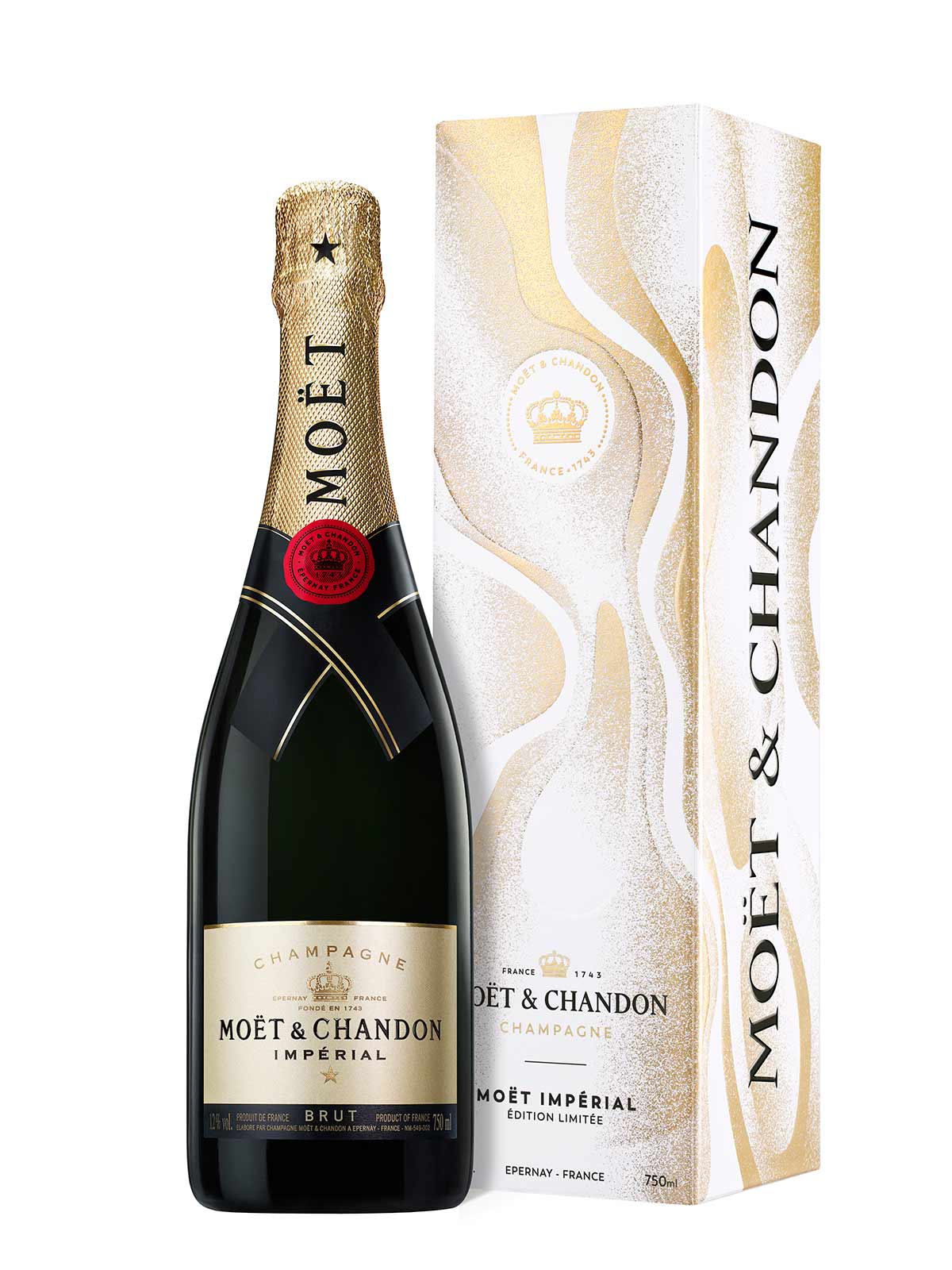 Moët & Chandon Impérial Geschenkbox Jahresende - Online kaufen | Clos19